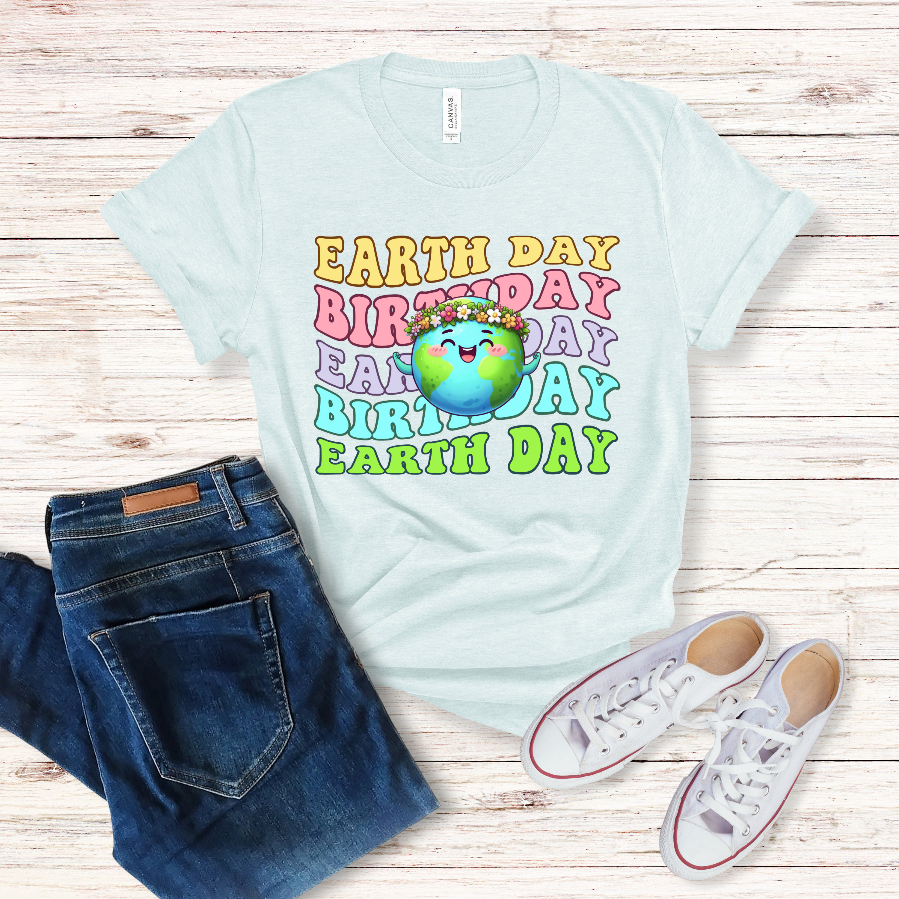 Earth Day Birthday Shirt, Earth Birthday Gift, Earth Day Birthday Party ...