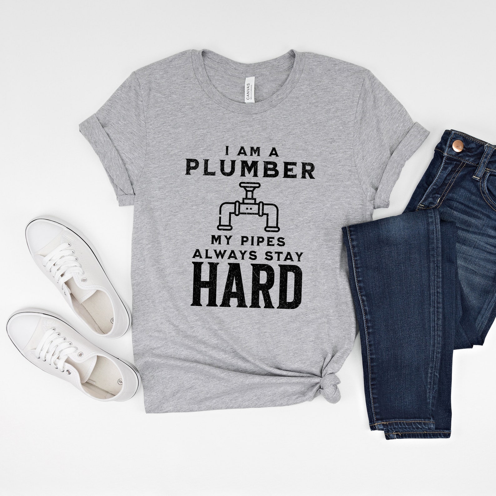 Funny Plumber Shirt, Plumber Gift Idea, Plumbing Work Tshirt, Plumber ...