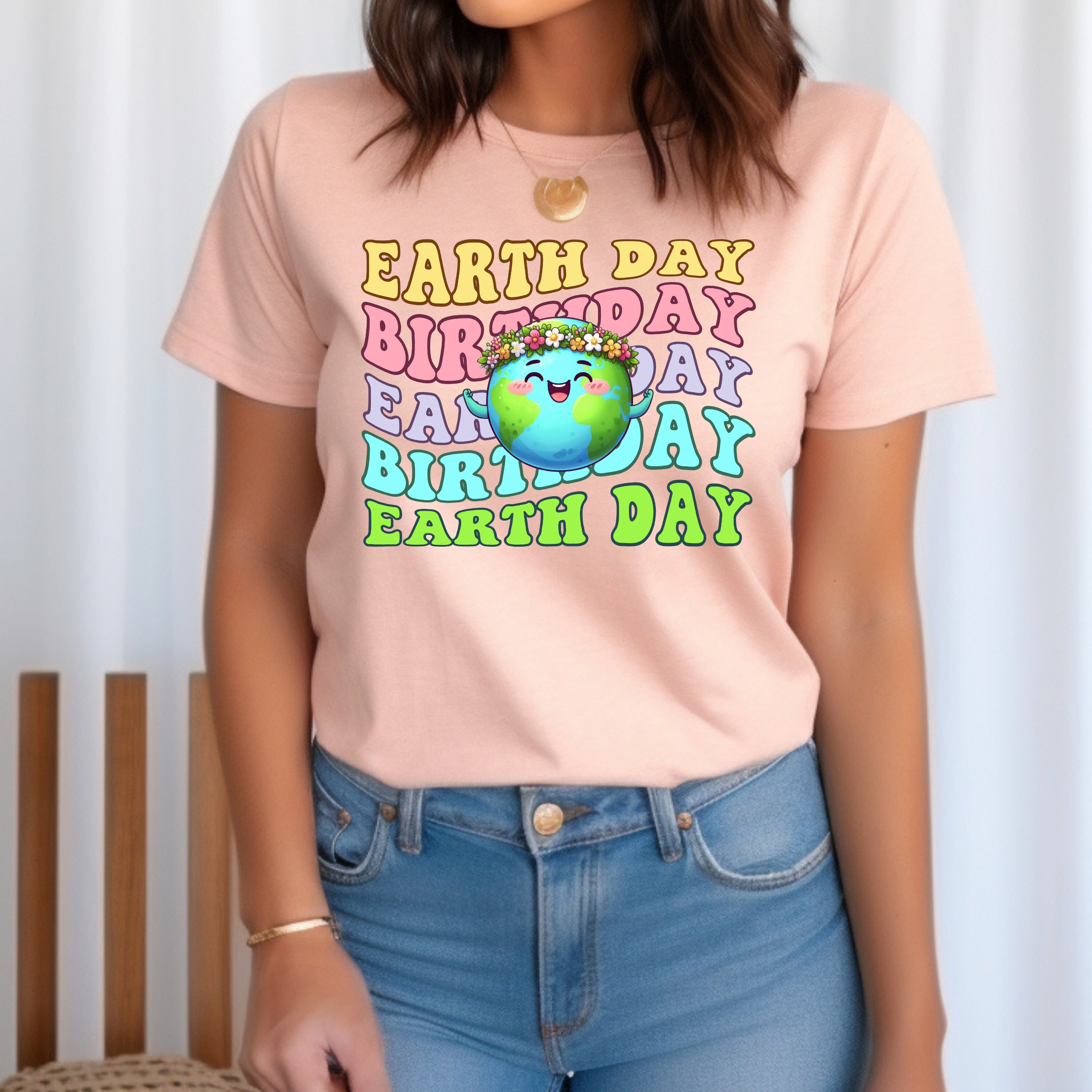 Earth Day Birthday Shirt, Earth Birthday Gift, Earth Day Birthday Party ...