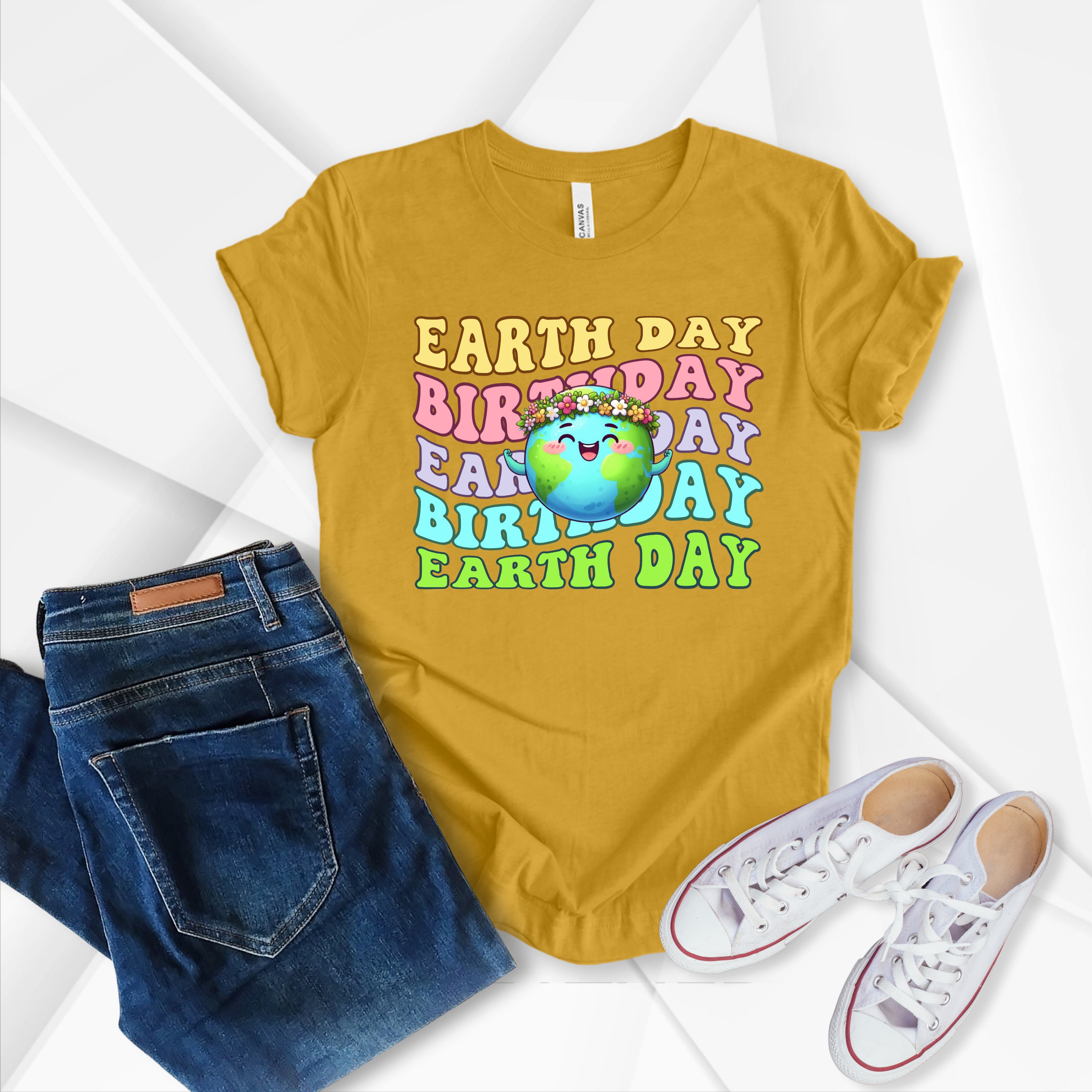 Earth Day Birthday Shirt, Earth Birthday Gift, Earth Day Birthday Party ...
