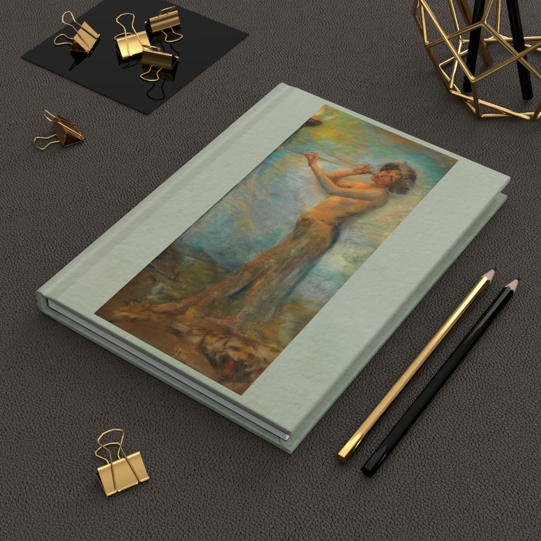 Pagan Dancer Circa 1901 Goddess Hardcover Journal Matte Witch Wicca ...