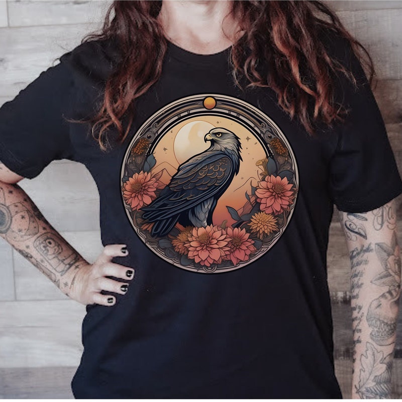Hawk T Shirt - Etsy