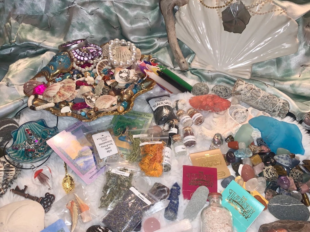 Sea Witch Gift Box - Mermaid, Ocean, Siren - Water Deity Box - Surprise ...