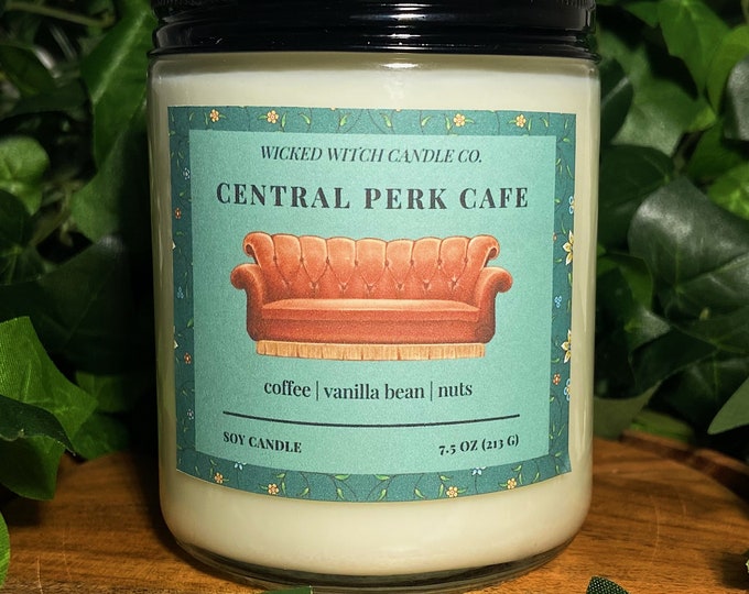 Central Perk Cafe Friends Inspired Candle TV Candle Film Candle Pet ...
