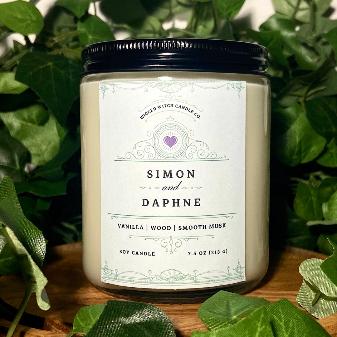 Simon and Daphne | Bridgerton Candle | Book Candle | TV Show Candle ...