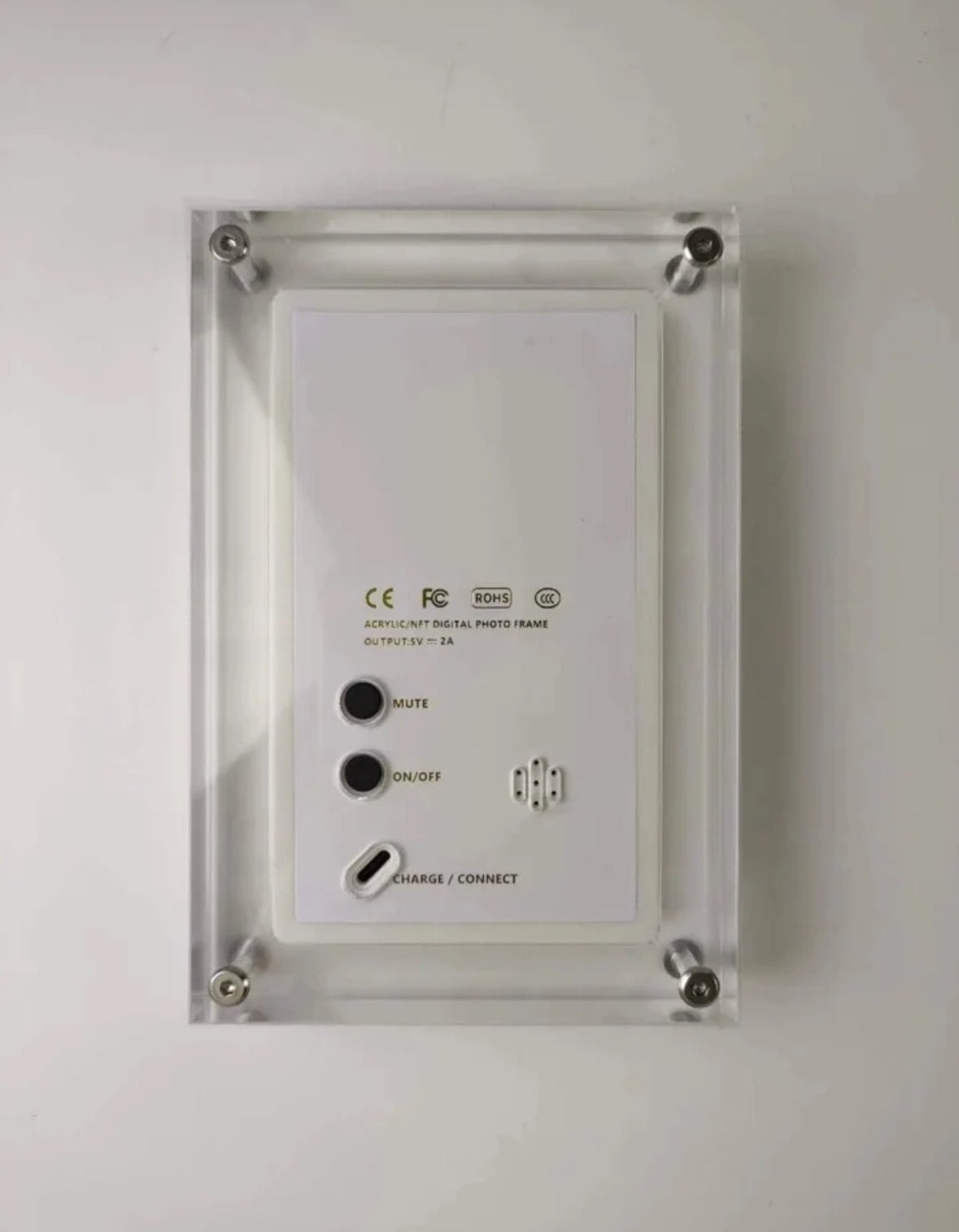 Acrylic Digital Video Frame 5/7 Inches - Etsy