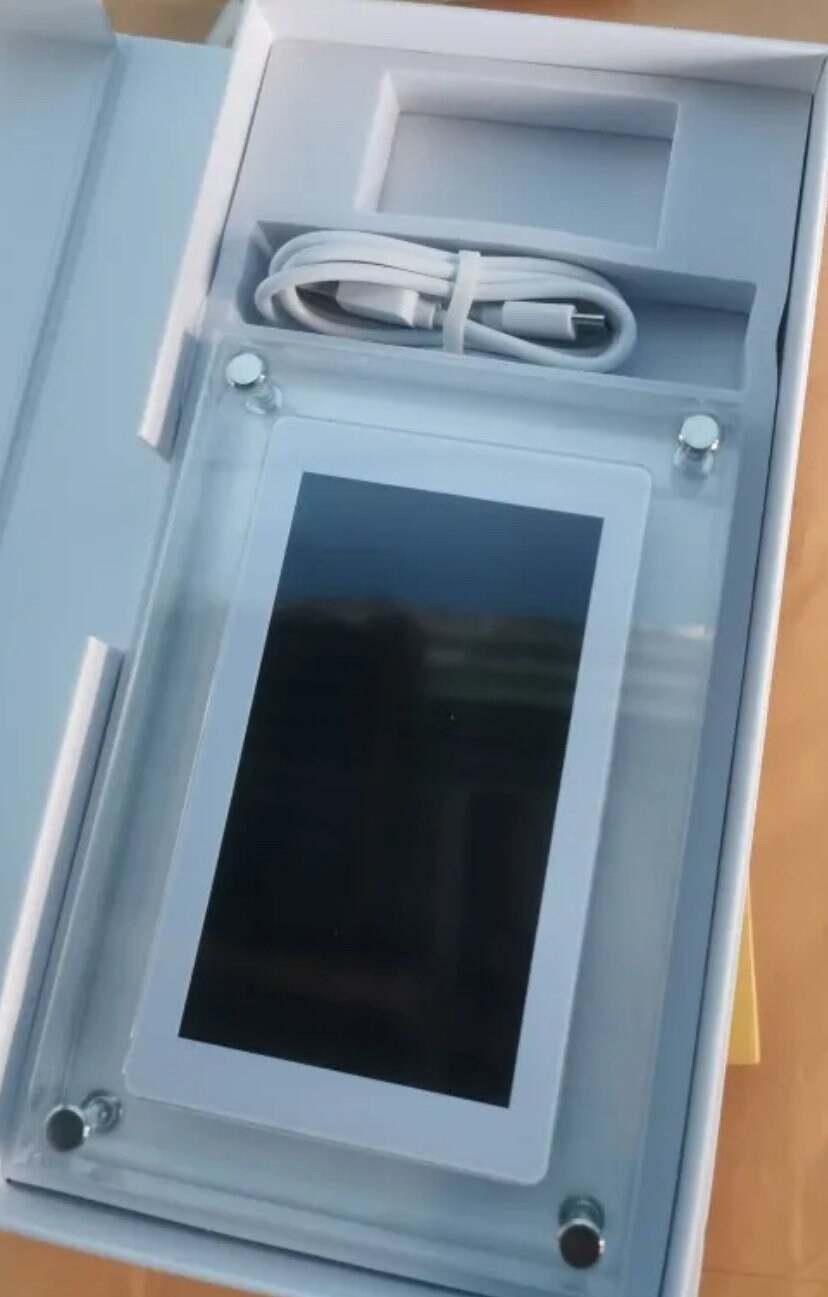 Acrylic Digital Video Frame 5/7 Inches - Etsy