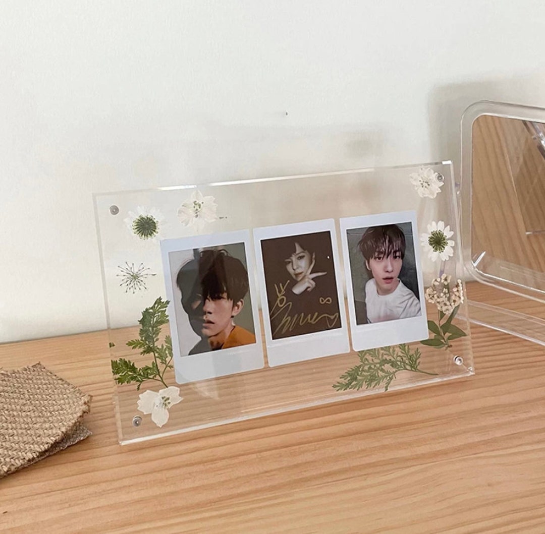 Transparent Acrylic Display Board Magnetic Double Sided Photo - Etsy