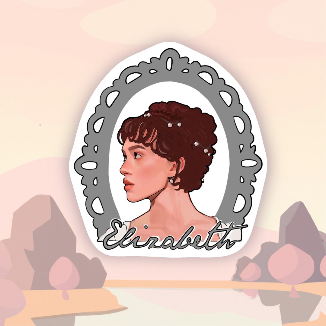 Elizabeth Bennet Sticker - Etsy