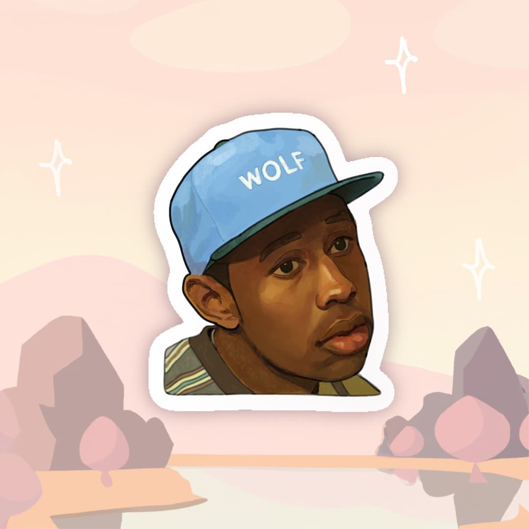 Tyler Glossy Vinyl Sticker - Etsy