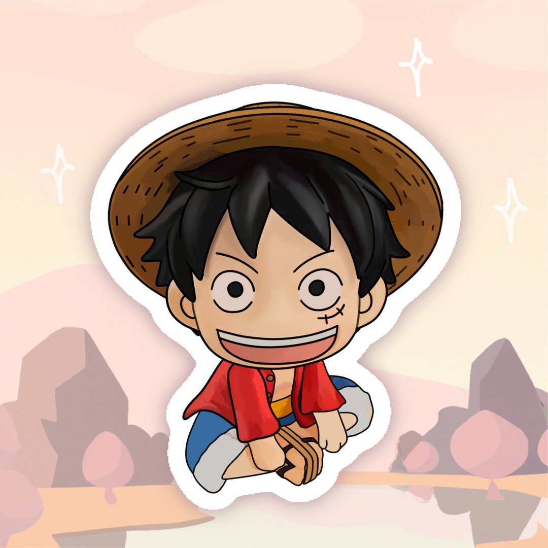 Little Luffy Sticker - Etsy