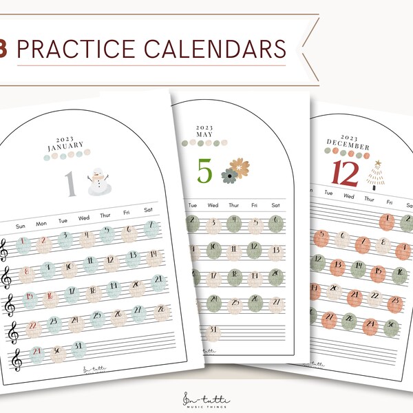 Piano Practice Chart Printable - Etsy