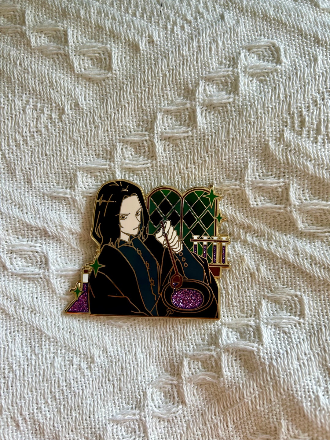 Professor Severus Snape in His Potion Class Harry Wizard Pin - Etsy