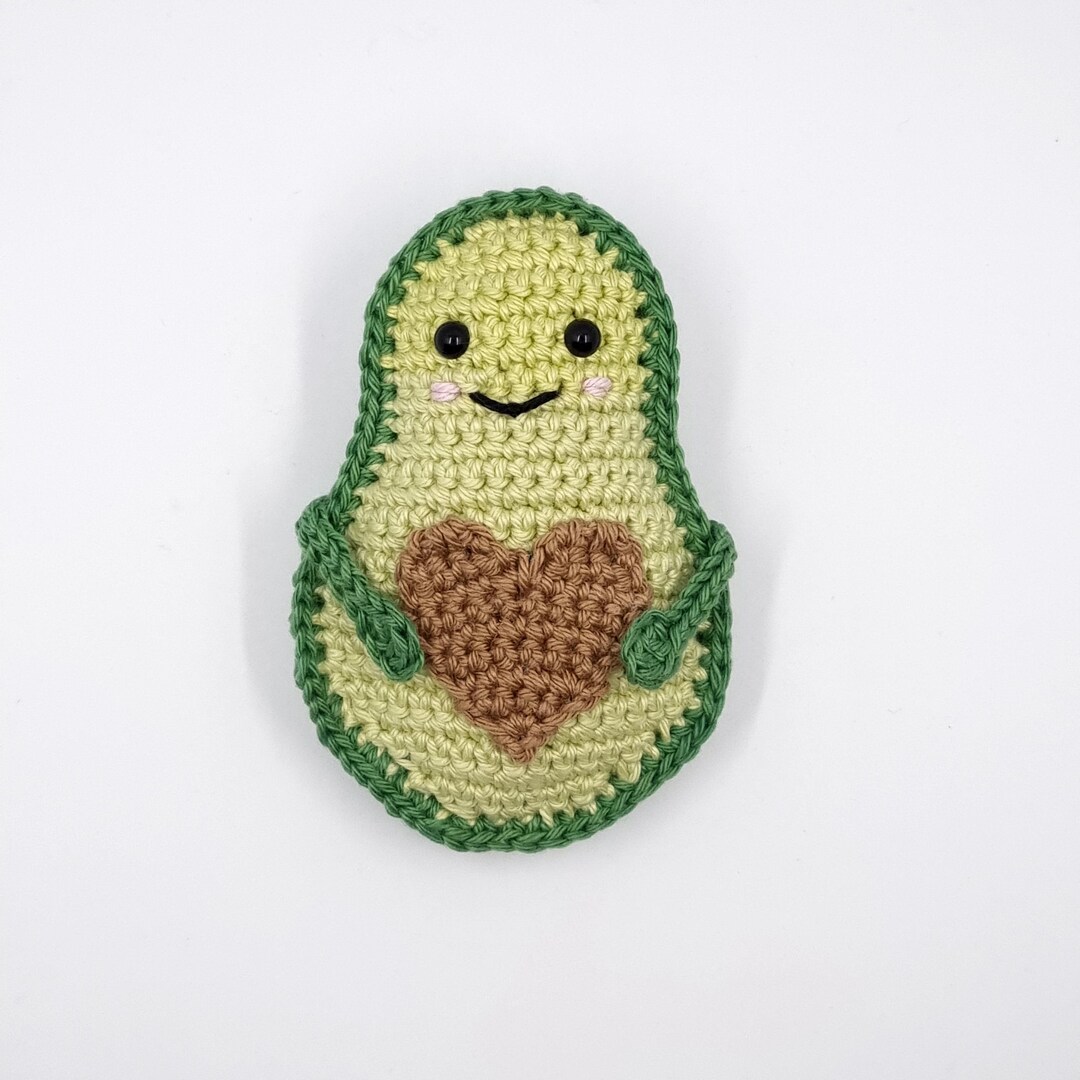 PDF Crochet Pattern Avocado Amigurumi in German, Digital Download - Etsy UK