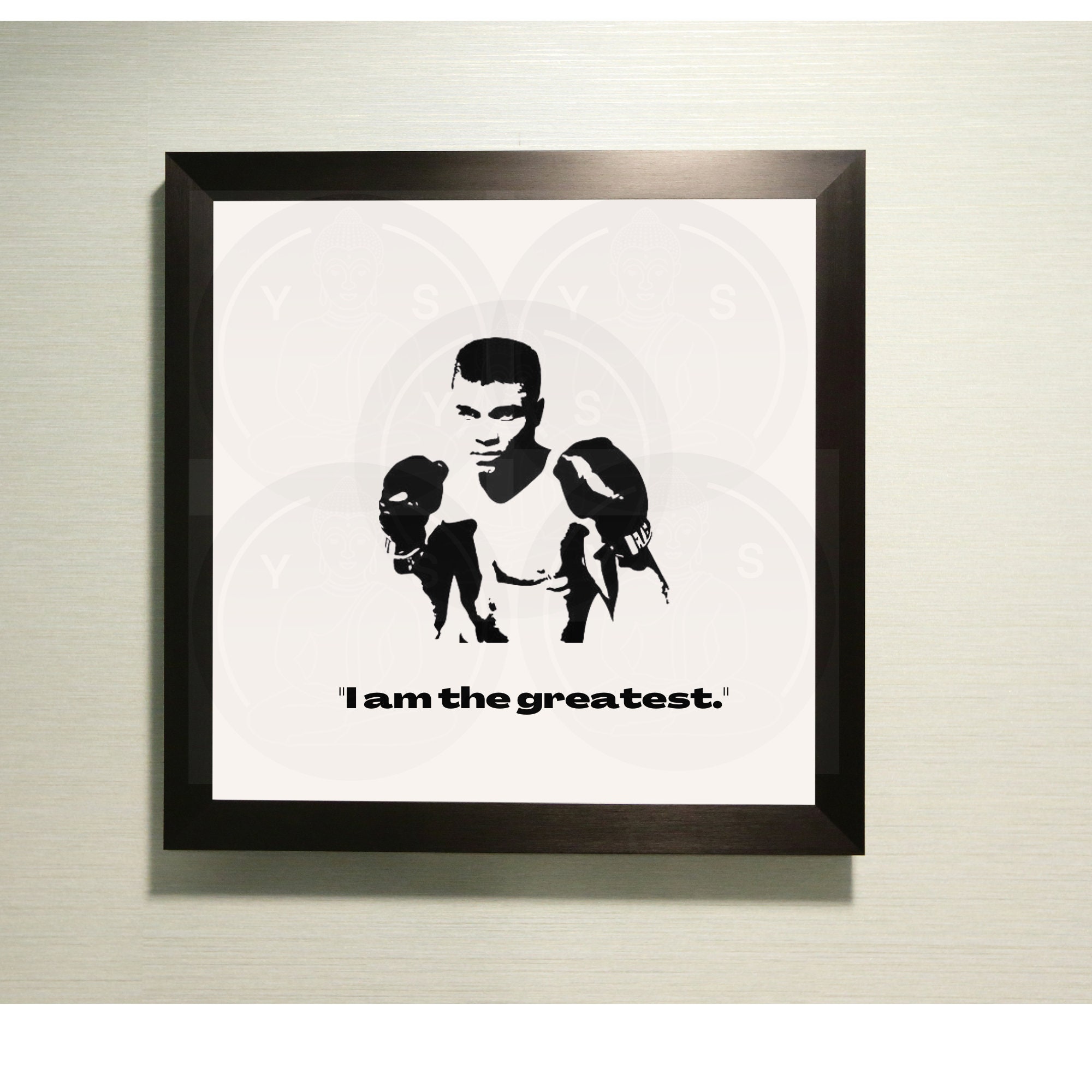 Muhammad Ali Art Work 4. - Clipart Svg/png Jpg Pdf Eps/cricut ...