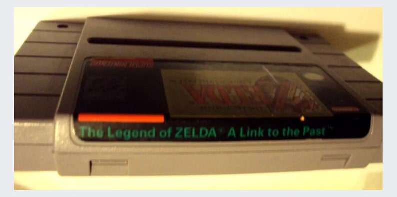 The Legend of Zelda: A Link to the Past SNES Authentic TESTED Video ...
