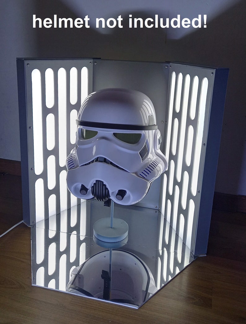 Star Wars LED Death Star Helmet Display - Etsy