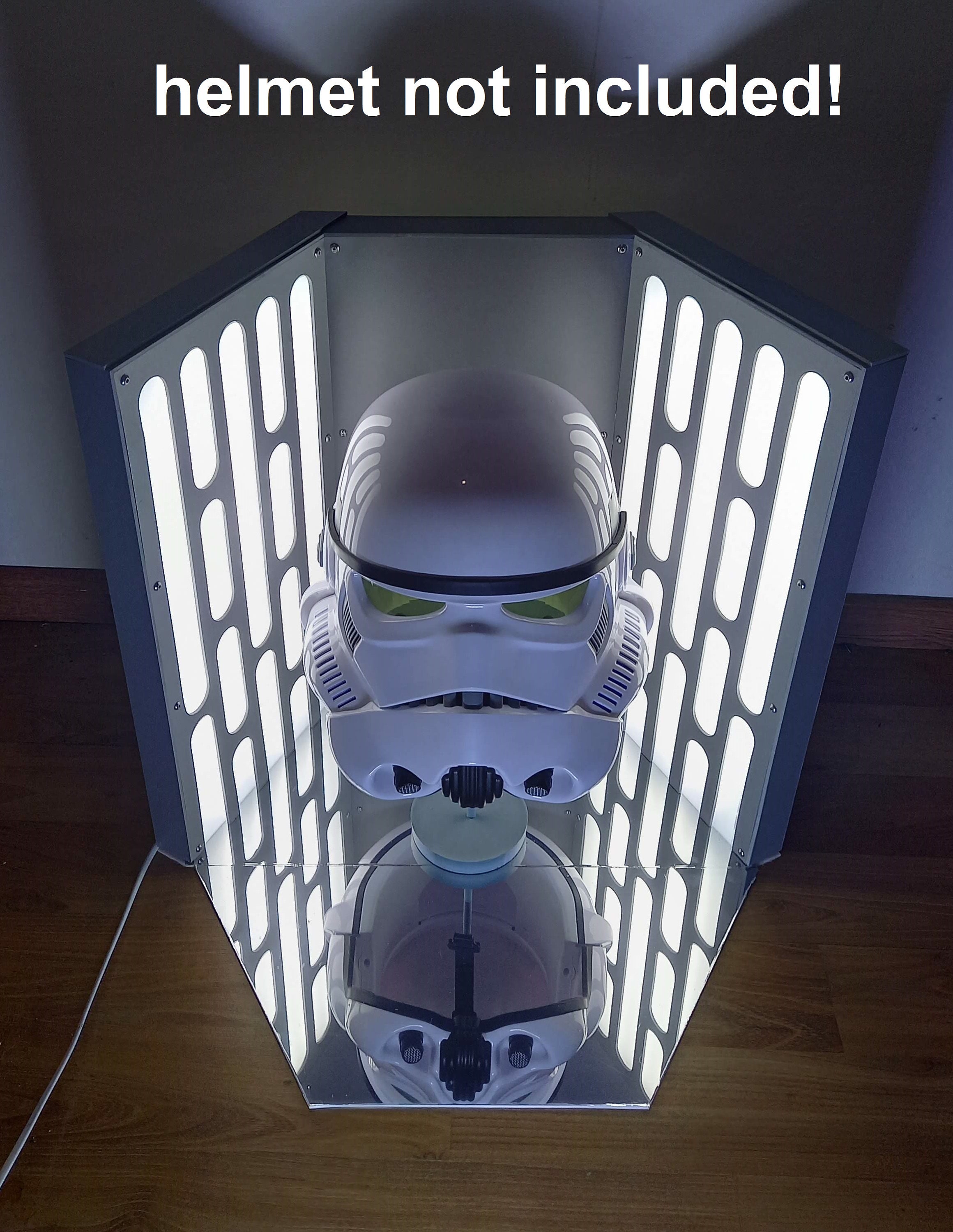 Star Wars LED Death Star Helmet Display - Etsy