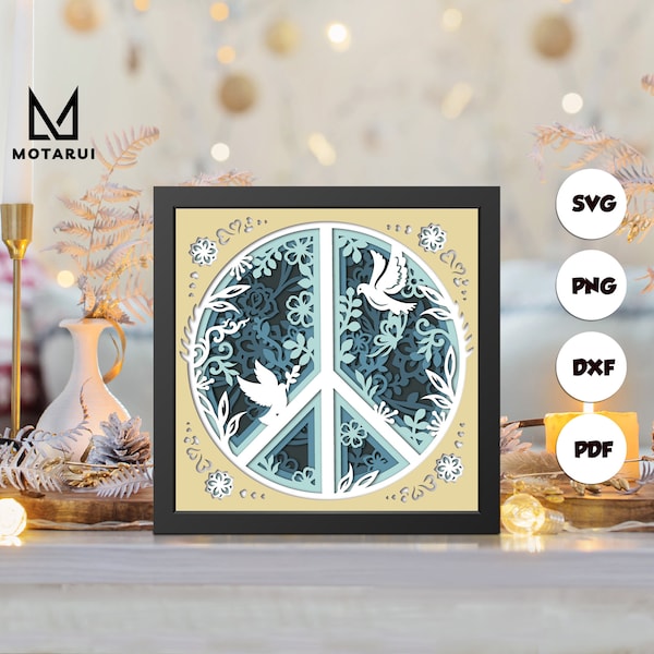 Lighted Peace Sign - Etsy