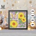 Sunflower Shadow Box Svg, Sunflower Paper Cut Light Box, Cricut Files ...