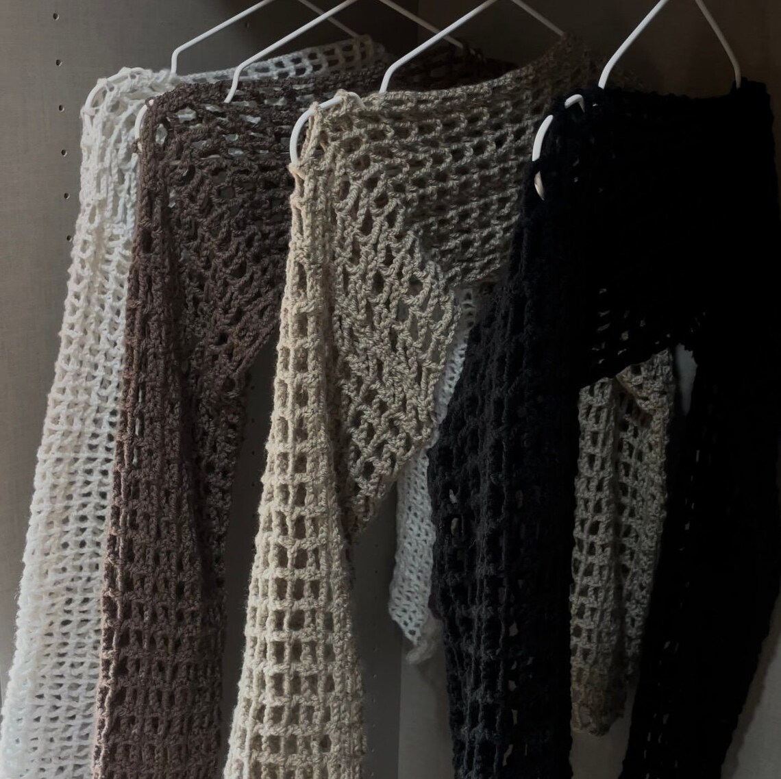 Crochet Mesh Sleeves Pattern - Etsy