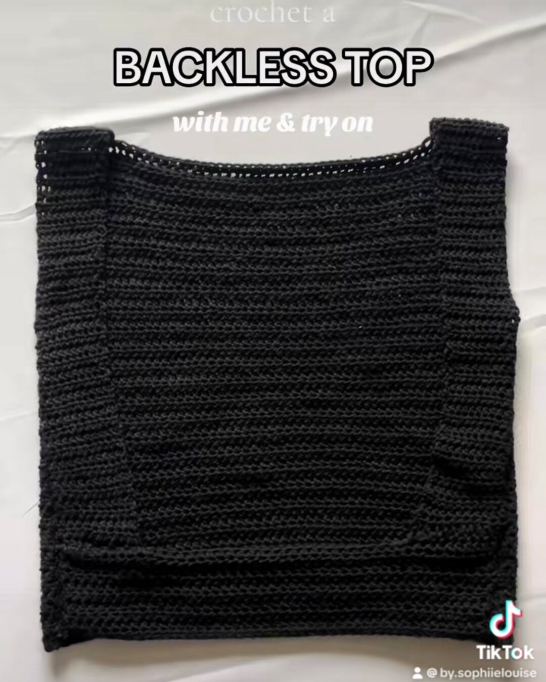 Backless Festival Crochet Top PATTERN - Etsy