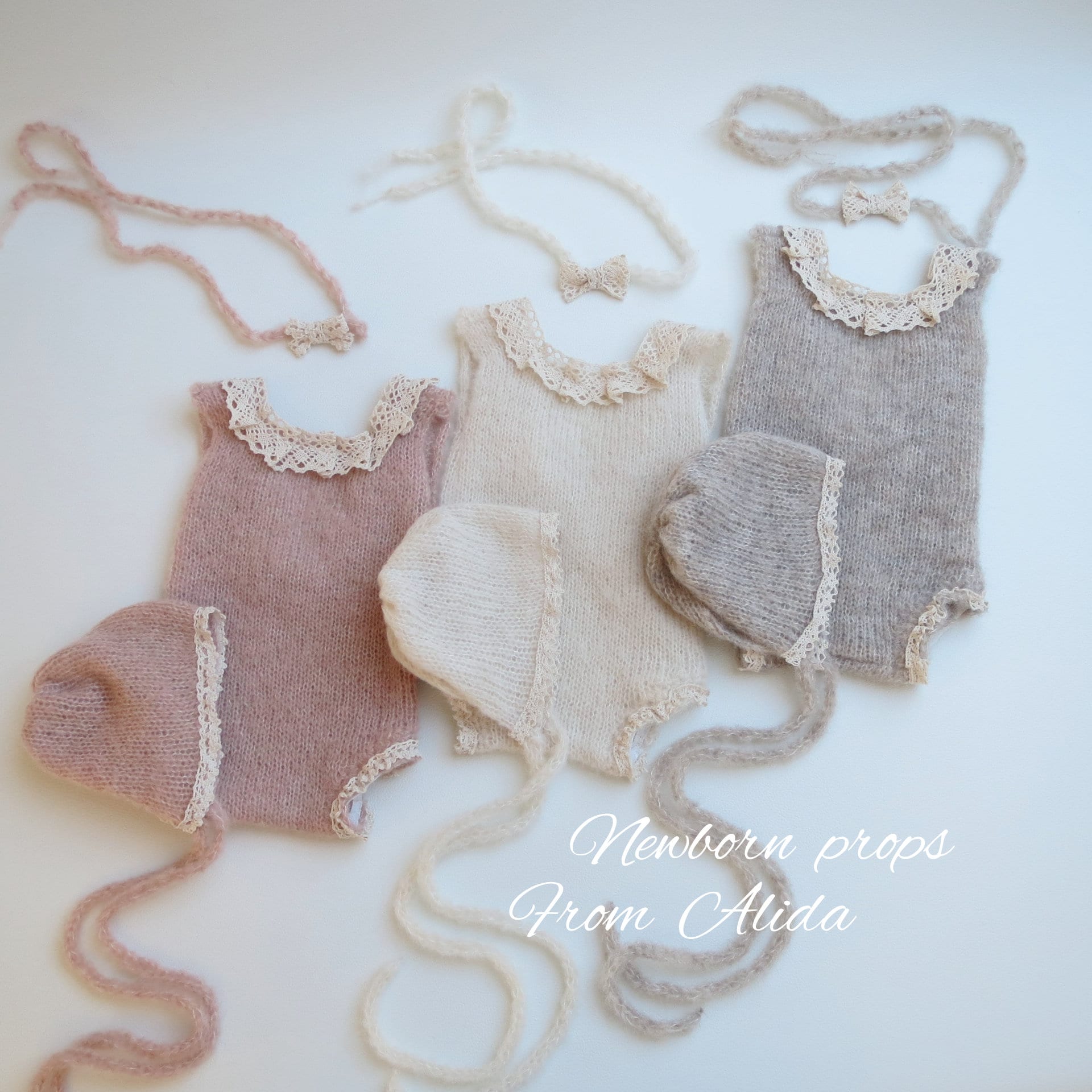 Boho Style Outfit for Newborn Photosession, Boho Bodysuit for Newborn ...