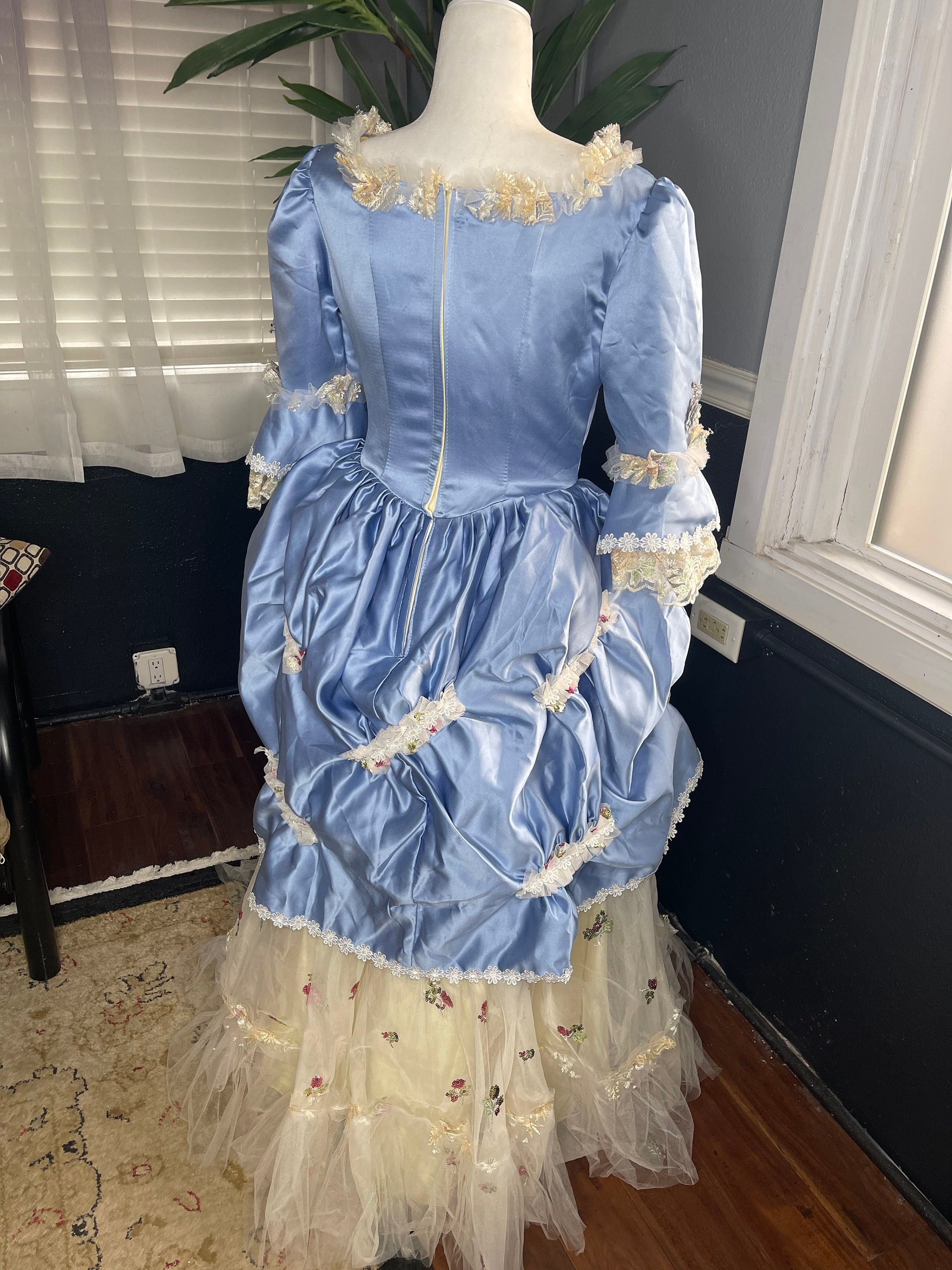 Medieval Dress Rococo Baroque Marie Antoinette Ball Dresses 18th ...