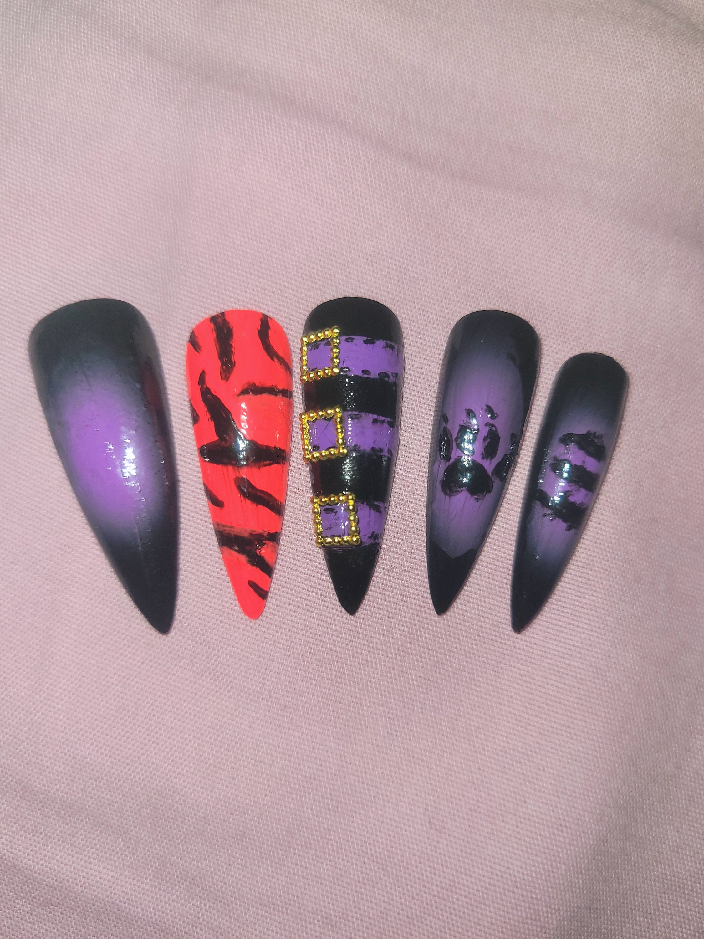 Clawdeen Monster High Press on Nails - Etsy