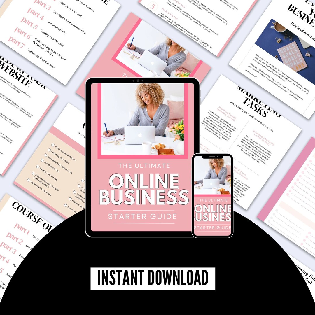 Complete Online Business Startup Course Step-by-step Entrepreneur Guide ...