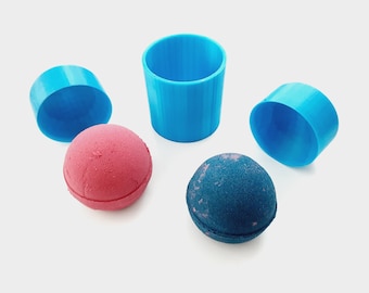 Starred Sphere round Bath Bomb Mold - Etsy