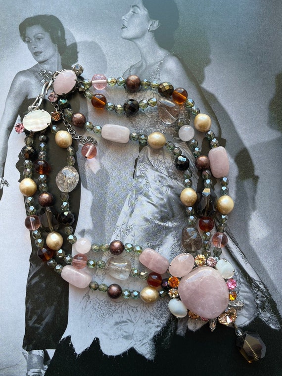 Robert Goossens for Nina Ricci late 1950s necklace - Gem