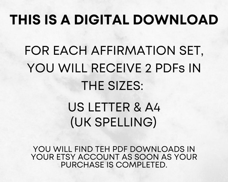 Success Affirmations Printable Card Affirmations Positive Affirmations ...