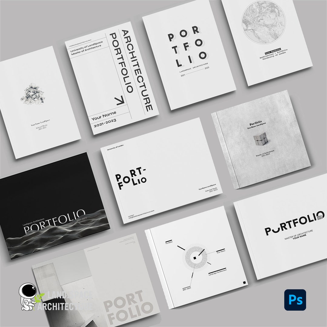 10 plantillas PSD para portadas de portafolios de arquitectura ...