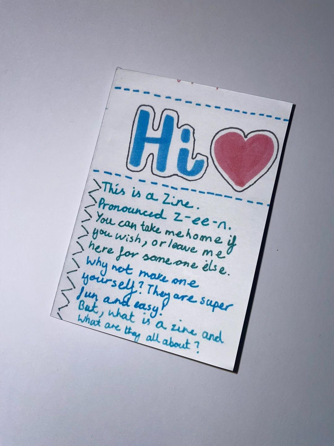 A Zine All About Zines - Etsy