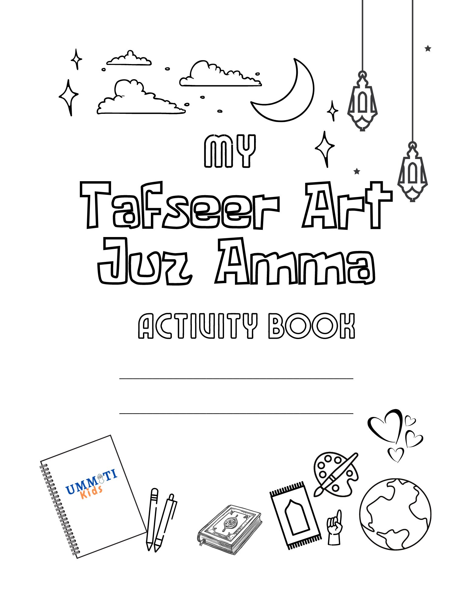 Tafseer Art Select Juz Amma | Color | Journaling | 14 Selected Surahs ...