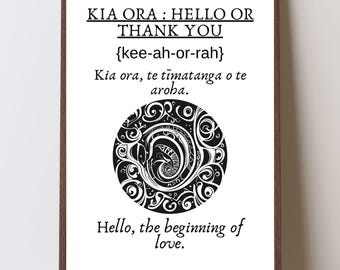 Aroha love Maori Language Design Love Te Reo Māori New Zealand NZ ...