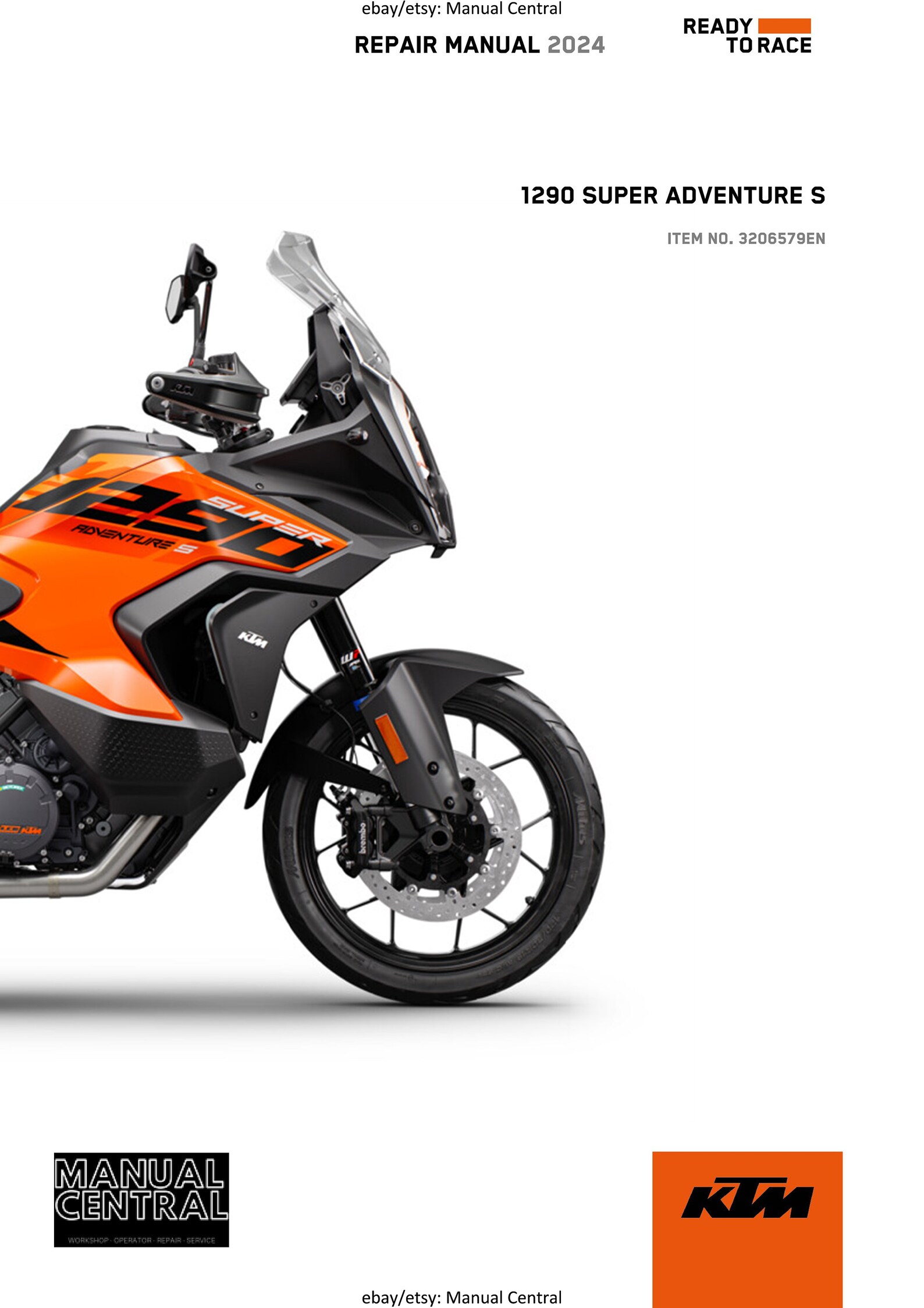 KTM 2024 - 1290 Super Adventure S - Service Workshop Repair Manual - Etsy