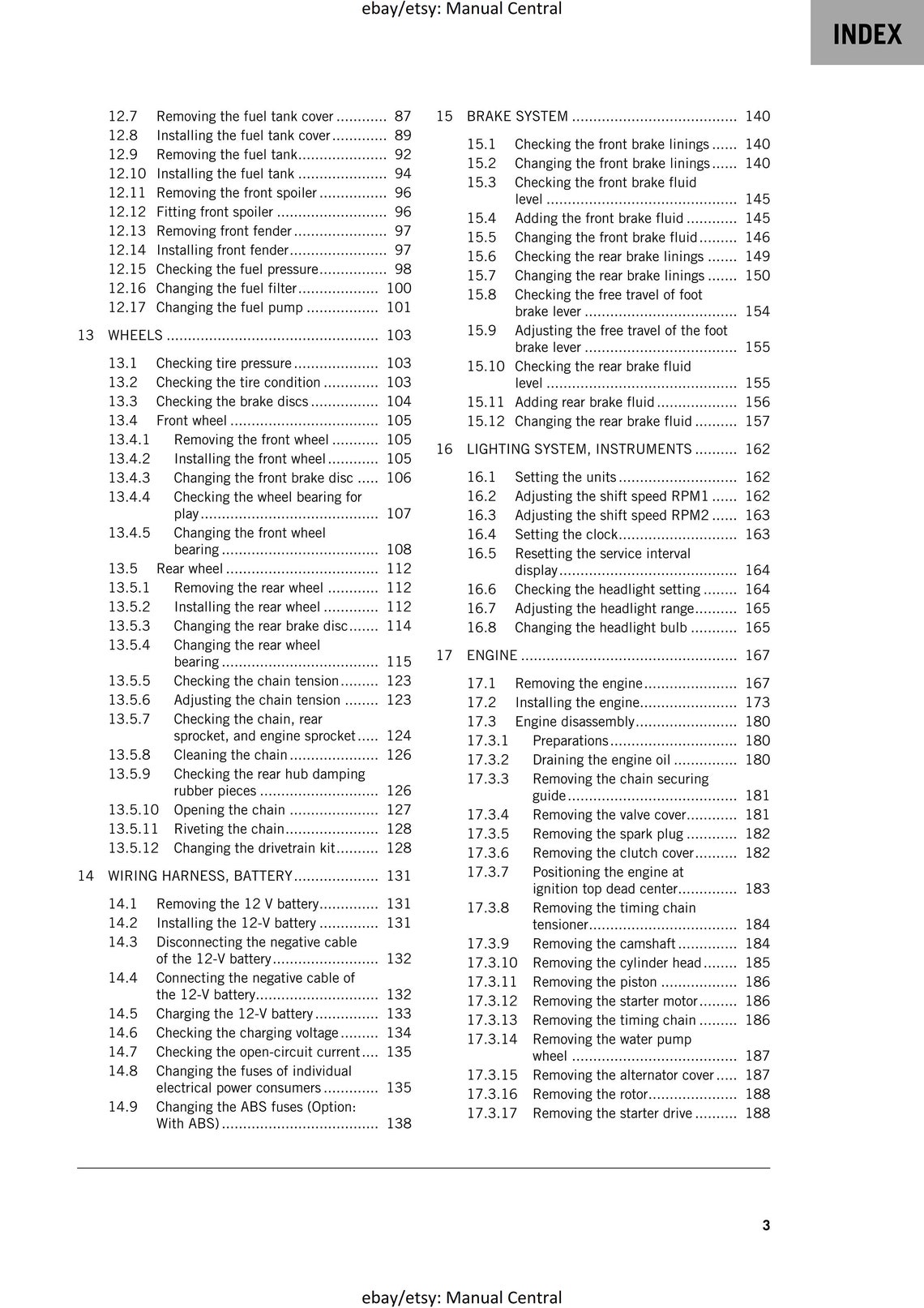 KTM 2020 - 250 Duke - Service Workshop Repair Manual - Etsy