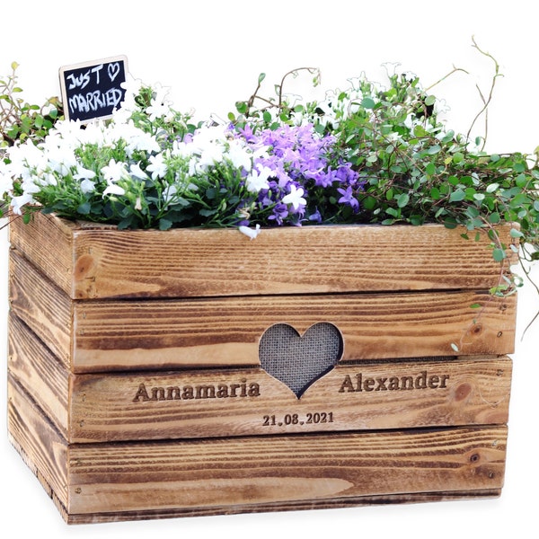 Rustic Wooden Box - Etsy