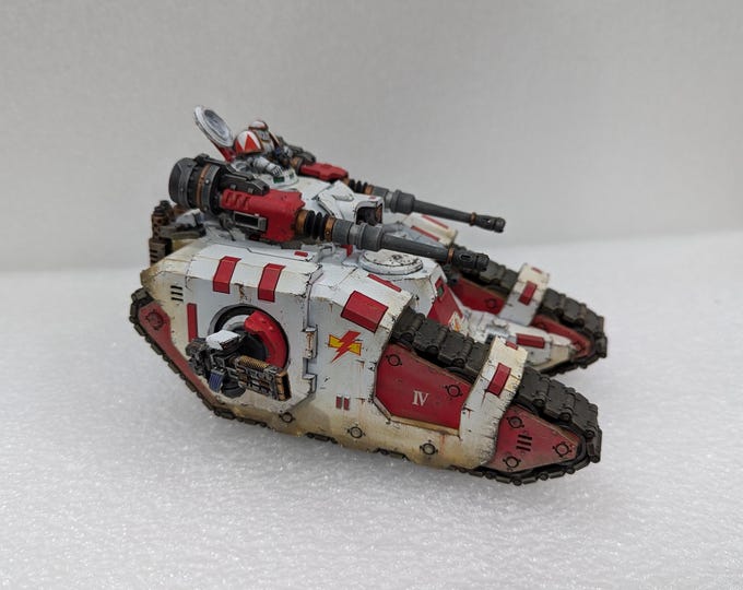 40k/30k White Scars Sicaran Battle Tank. Finished. - Etsy
