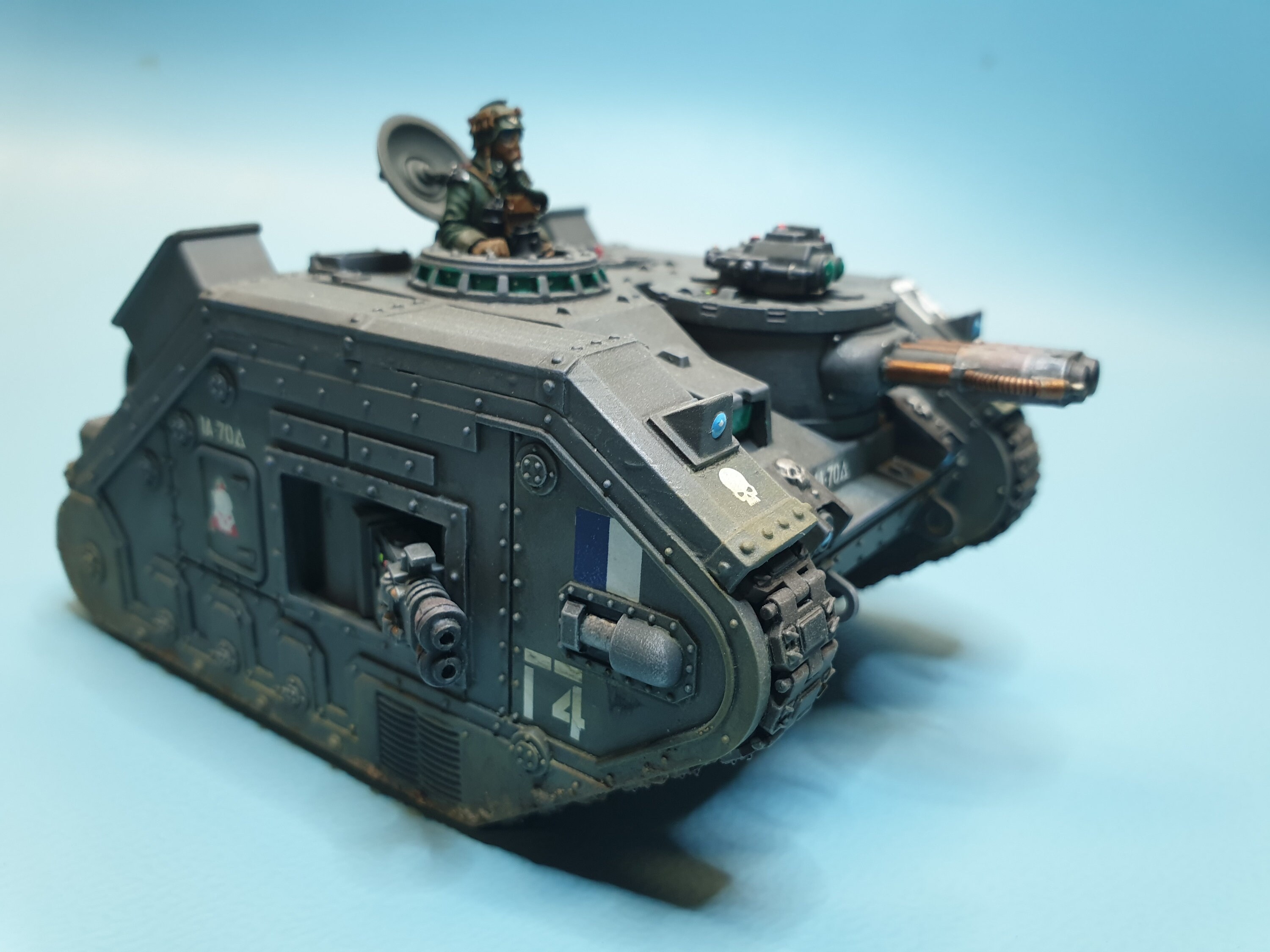 40k Conversion Death Korps Leman Russ Flamer Tank - Etsy