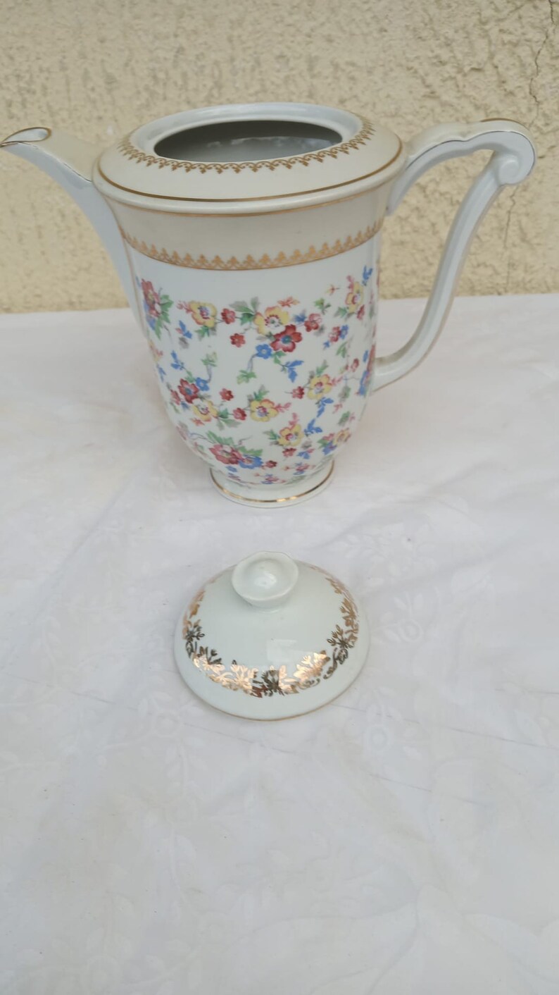 Winterling Germany Vintage Flower Teapot - Collectors Flower Teapot ...