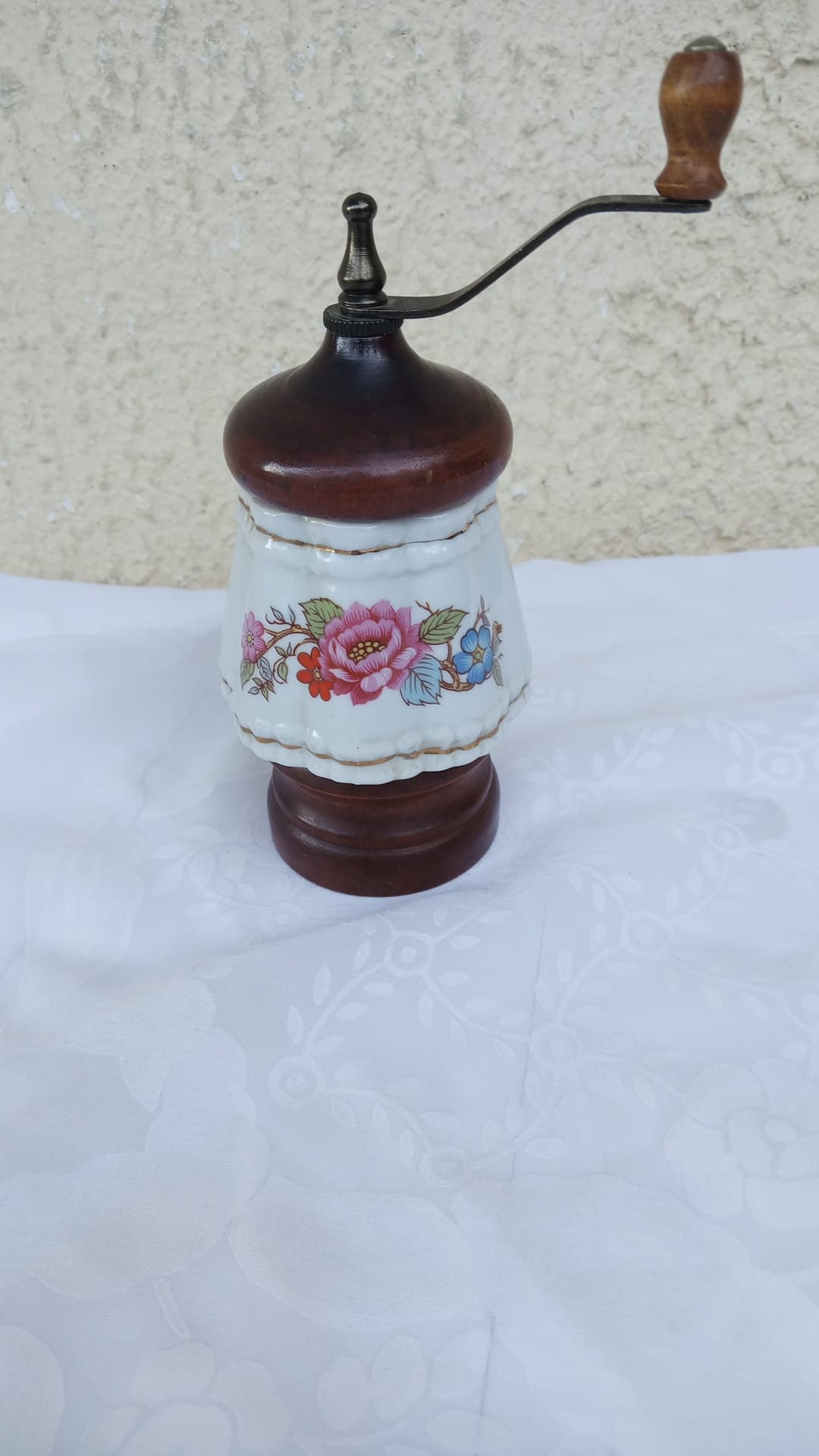 French Vintage Pepper Grinder Mill French Vintage Wood-in Working Order ...