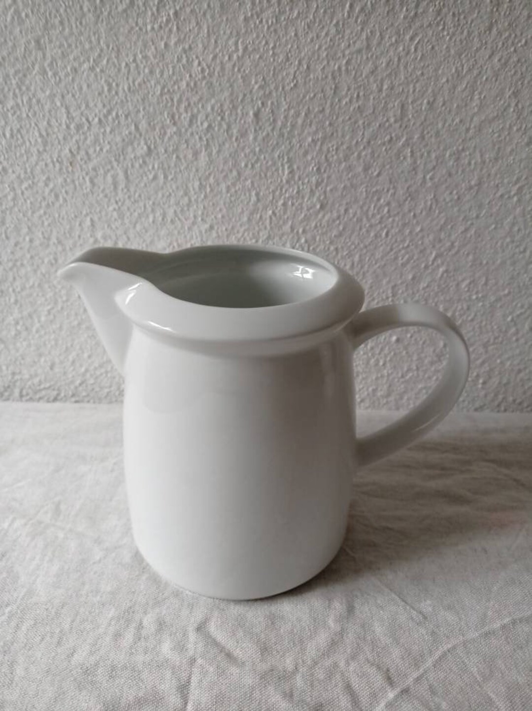 Antique Porcelaine Geometric Pitcher- French Kitchenware - Etsy