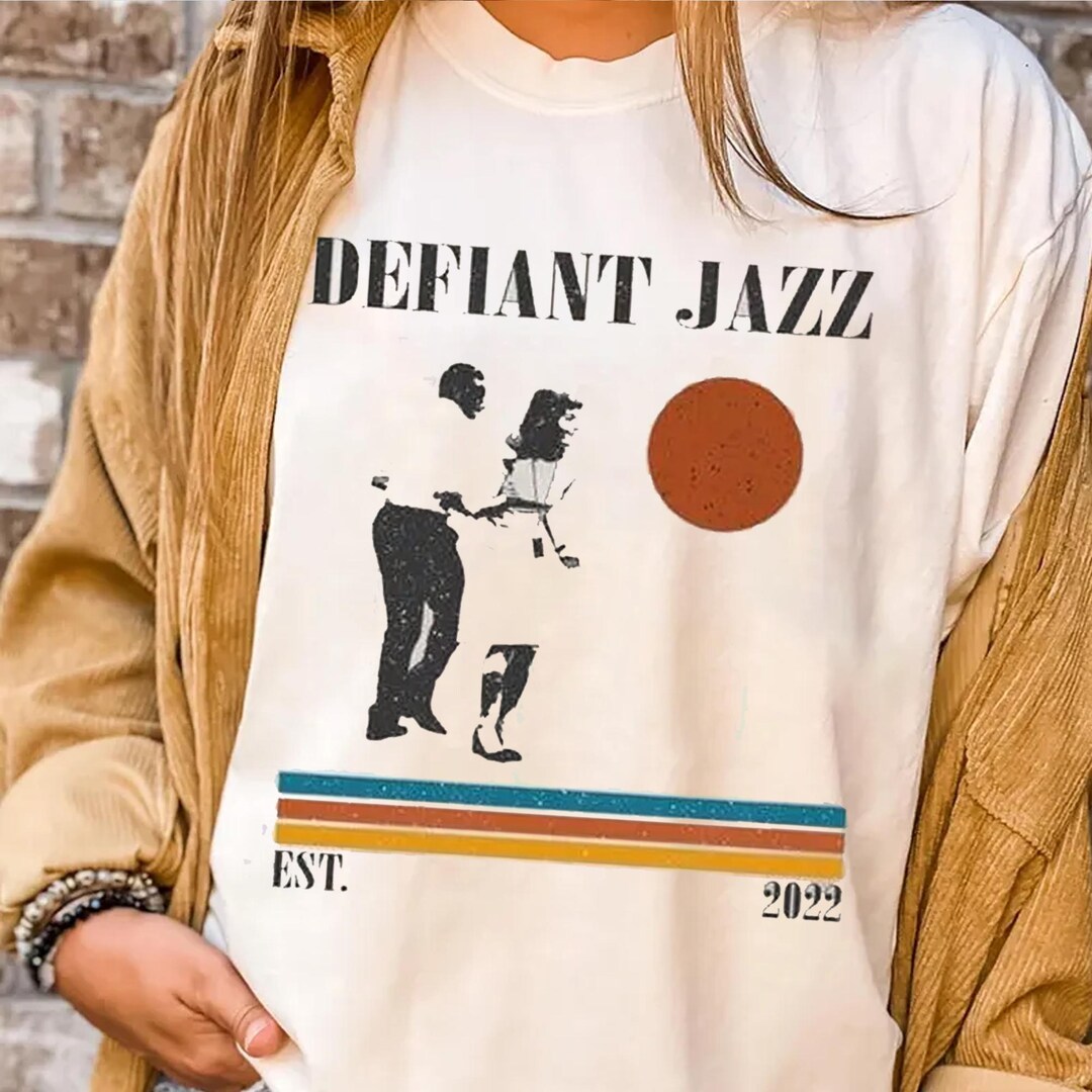 Defiant Jazz Shirt, Severance 90s TV Show Vintage Tee, Sci-fi Movie T ...