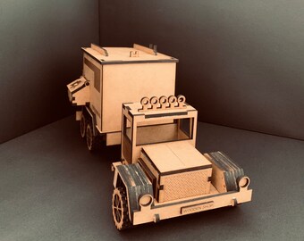 Wooden Car Dxf Files - Etsy