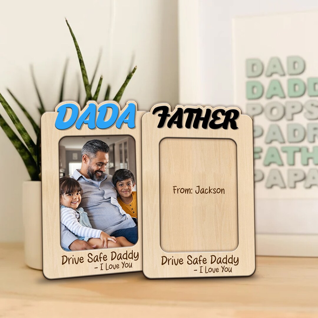 Personalized Photo Car Visor Clip, Father's Day Gift, Custom Photo ...