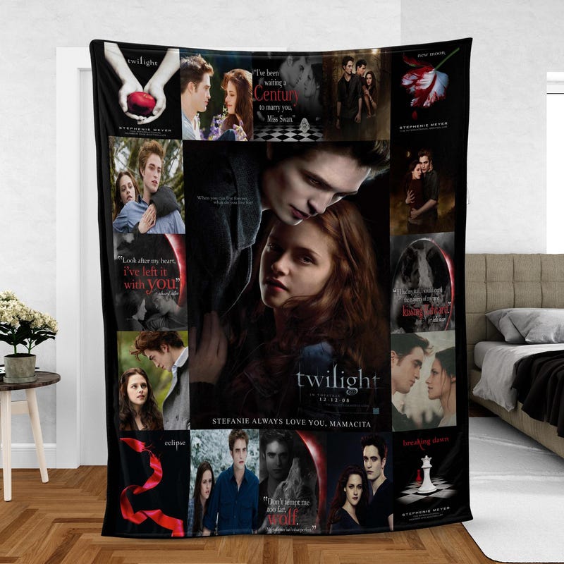 Twilight Saga Blanket - Etsy