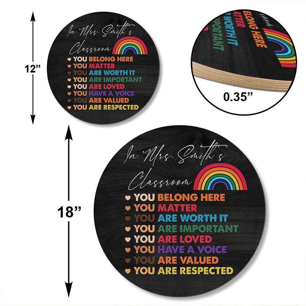 Personalized Diversity Classroom Welcome Sign, Classroom Decorations ...